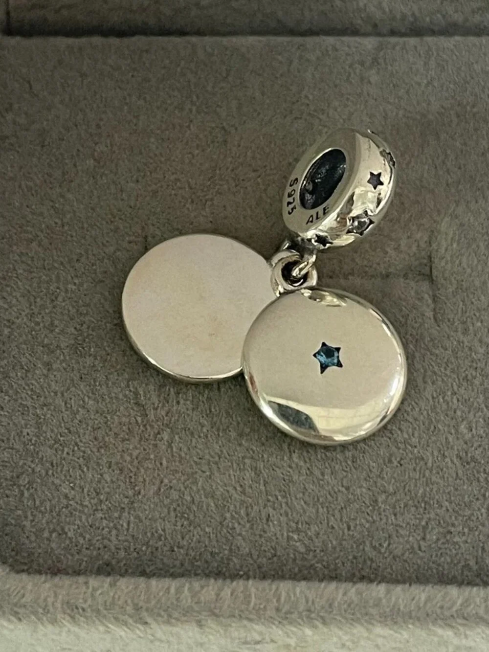 Pandora | Jewelry | Pandora Family Love Double Dangle Charm | Poshmark